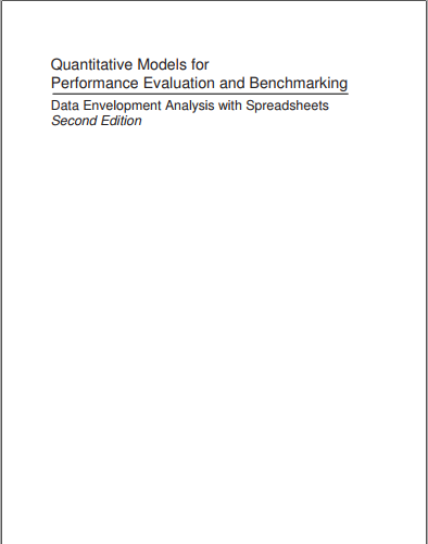 Quantitative Models for Performance Evaluation and Benchmarking | تصمیم سازان مدیران پارس